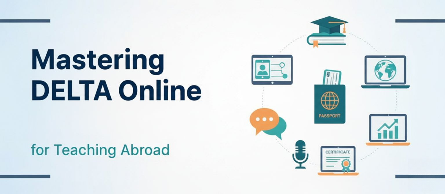 Dominando o DELTA Online para Ensinar no Exterior | 4 TEFL