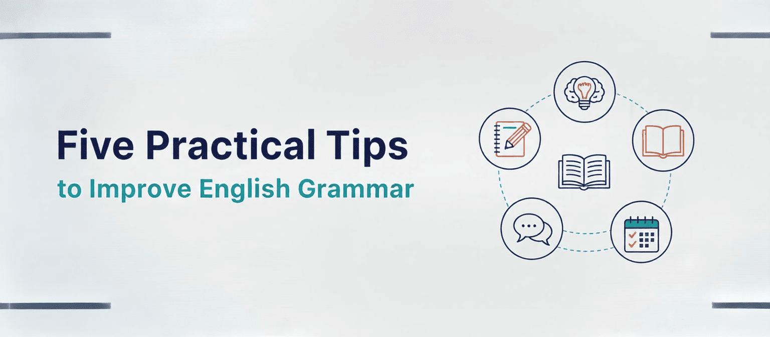 Five Practical Tips to Improve English Grammar | 4 TEFL